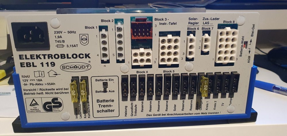 Elektroblok EBL 99 - Elektryka i elektronika - Karawaning.pl