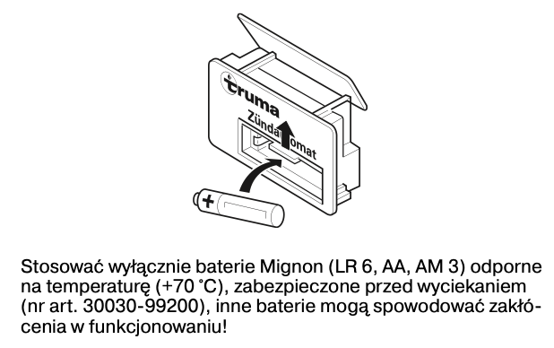 Baterie do trumatic sl 3002 - Instalacje sanitarne i lodówki ...